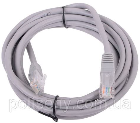 Кабель Lan Cat Витая Пара Ethernet Patch Cord Rj45 5 Метров Id 1543694628 цена 46 ₴ купить