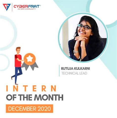 Rutuja Kulkarni On Linkedin Cyberfrat Internofthemonth Technicallead