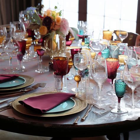 Create A Table Desing For An Upper Scale Wine Tast Image Creator In Bing