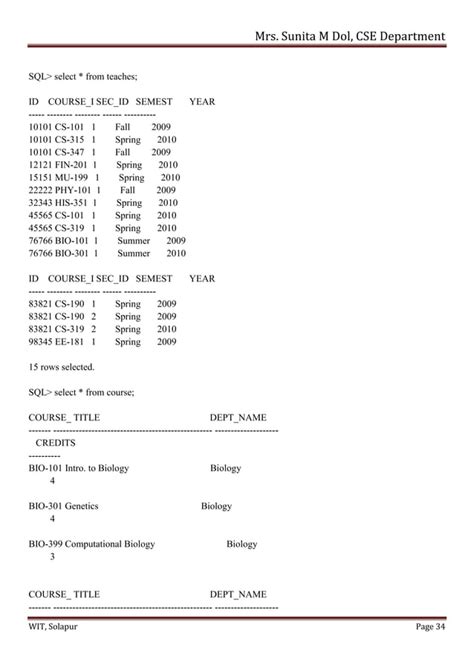 5 Basic Structure Of Sql Queries Pdf