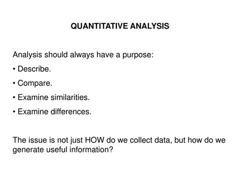 Ppt Chapter Twelve Analysing Data I Quantitative Data Analysis