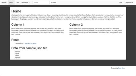 Jekyll Gulp Boilerplate Including Sass Postcss Browsersync