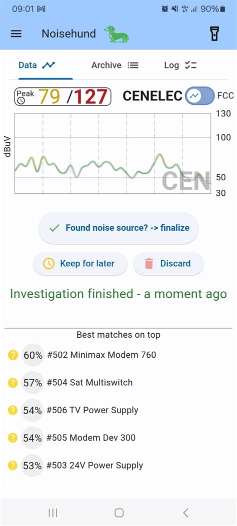 Noisehund Mobile App For Noise Source Investigation