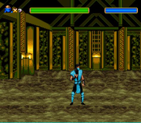 Mortal Kombat Mythologies Sub Zero On Genesissnes Games From Another