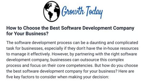 Ppt How To Choose The Best Software Development Company For Your