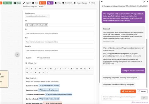 build a new component workflow86 documentation