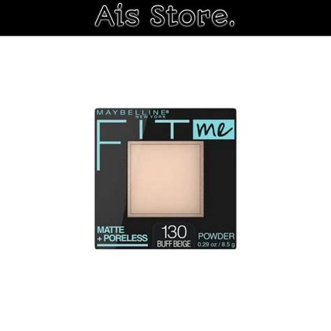 Jual Maybelline Fit Me Matte Poreless Pressed Powder Original 130