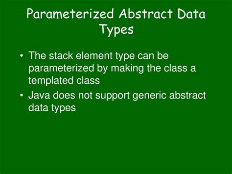 Ppt Abstract Data Types And Object Oriented Paradigm Powerpoint