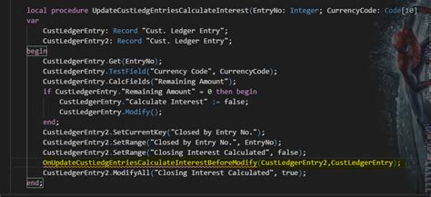 [eventrequest] reminderissue codeunit al codeunit 393 reminder issue · issue 7627
