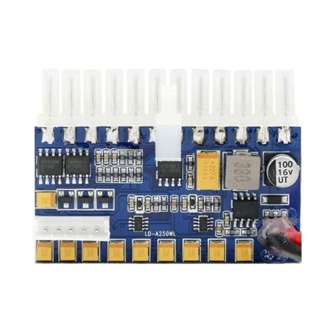 Portable DC V W Pin ATX Connect With Motherboard Mini ITX Power Supply Pcio PSU Module