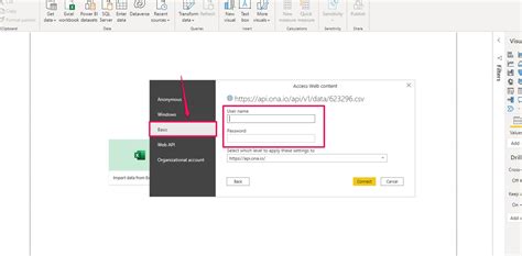 Connect A Form To Powerbi Using The Api Ona Data Help Center