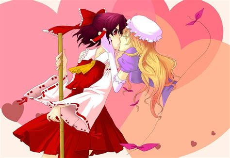 Reimu X Yukari Yukareimu Manga Pictures Yakumo Anime