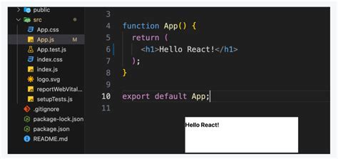 04 使用 Create React App 创建你的第一个 React 项目 知识分享官