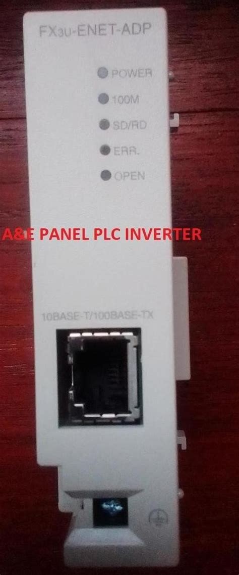 Jual Plc Mitsubishi Fx3U Enet Adp Fx3U Enet Adp Ethernet Module Original Kota Bekasi Mandiri