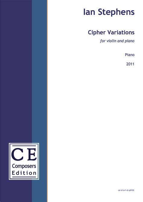 Cipher Variations Composers Edition