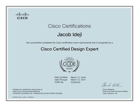 E Panzer On Linkedin Earning Cisco Certifications Like Ccde And E Panzer Enhances Automation…