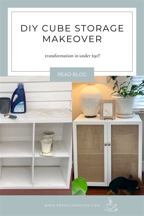 Diy Cube Storage Makeover 30 Ikea Hack Fresh Cup Of Joy
