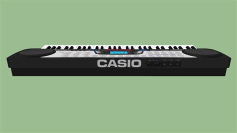 Synthesizer Keyboard Casio Ctk558 3d Model By Spiritswitchboard