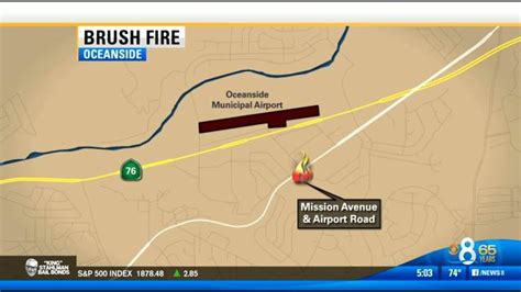 Crews Knock Down Brush Fire In Oceanside Cbs News 8 San Diego Ca