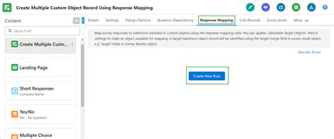 Create Multiple Custom Object Records Surveyvista