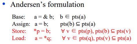 Point To Analysis指针分析（2）steensgaard指针分析 Csdn博客