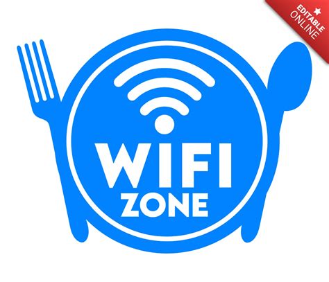 Wifi Zone Logo Design Template Free Design Template