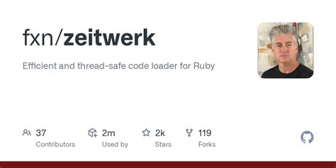 Github Fxnzeitwerk Efficient And Thread Safe Code Loader For Ruby