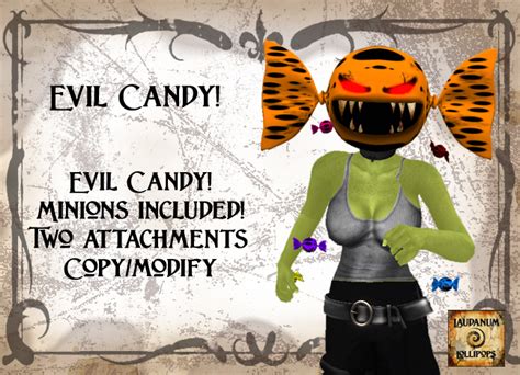Second Life Marketplace Evil Candy