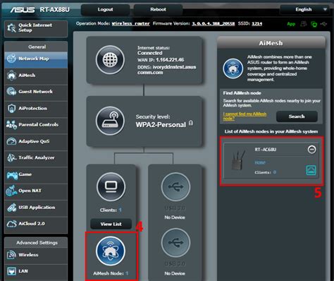 [aimesh] Can I Set Up Wired Connection Between Aim Asus Zentalk 407552