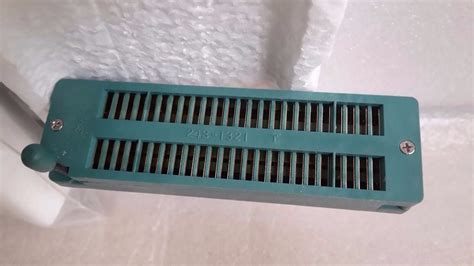 48 Way 3m™ Textool™ 100” 2 54 Mm Dip Sockets 3m 248 1321 Gold Zif