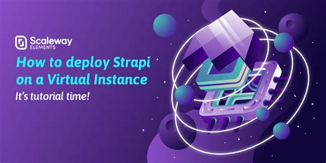 Its Tutorial Time Strapi On A Scaleway Virtual Instance Rscaleway