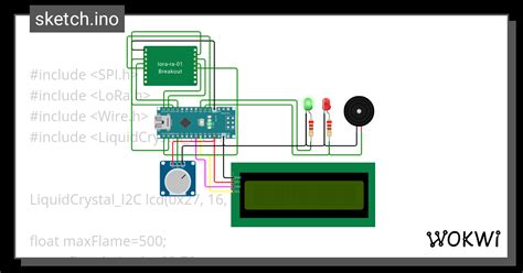 Fire Detection Panel Wokwi Esp32 Stm32 Arduino Simulator