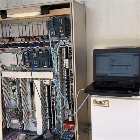 Panel Siemens Industrial Automation Systems Plc Scada Hmi And Sensor Based Control 12v At