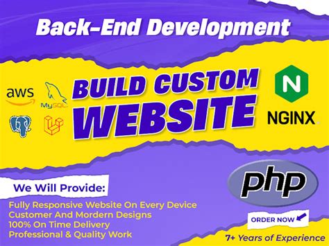 Build Your Website Backend With Php Laravel Nginx Aws Mysql By