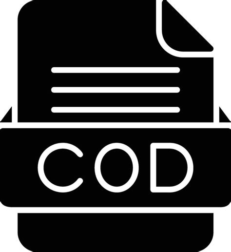 Cod File Format Line Icon 28644687 Vector Art At Vecteezy