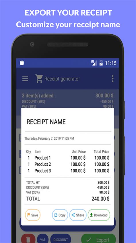 Receipt Generator Apk For Android Download