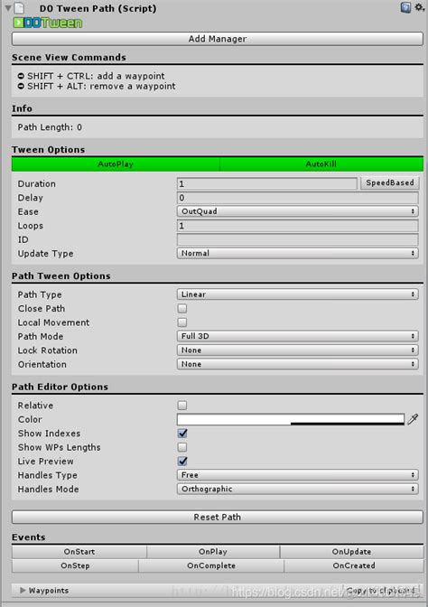 unity dotween插件的介绍和dotweenpath轨迹移动 51cto博客 unity dotween坑