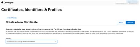 Ios Certificate Based Configuration Pushwoosh Documentation