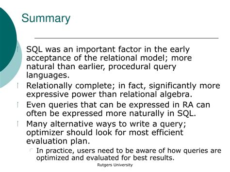 Ppt Sql Queries Constraints Triggers Powerpoint Presentation Free