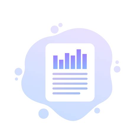 Performance Report Icon Vector Design 35143197 Vector Art At Vecteezy