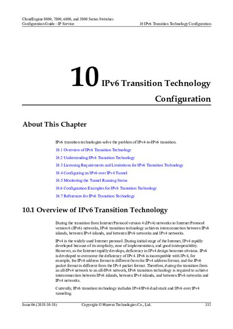 pdf 0 1 overview of ipv6 transition technology
