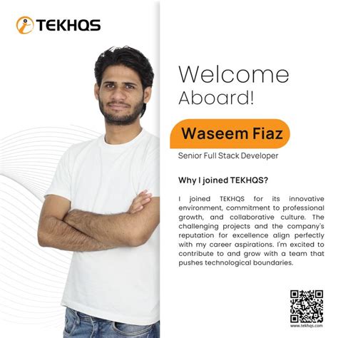 Tekhqs On Linkedin Tekians Welcometotekhqs Fullstackdeveloper Newteammember Tekcommunity
