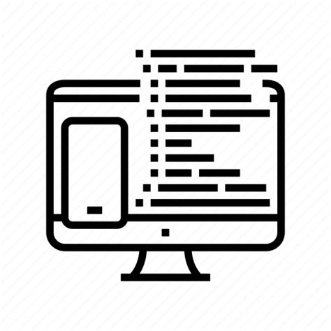 Coding Phone Application Computer Dev Occupation App Icon