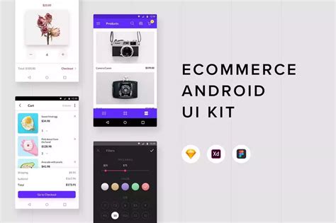 Ecommerce Android Ui Kit For Figma Design Shack