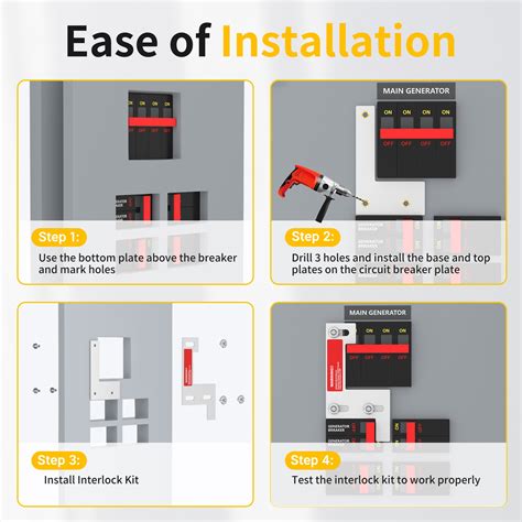 Generator Interlock Kit Siemens And Ite 150 200a Ite 200a 1 1 4 Daier