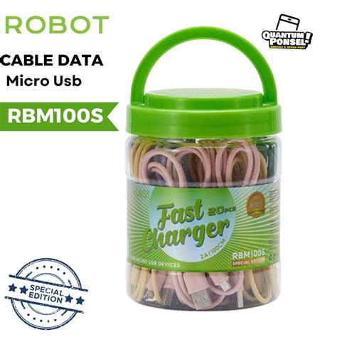 Jual ROBOT RBM S KABEL DATA ROBOT TOPLES RBM S Micro Usb A Isi Pcs CM RBM II