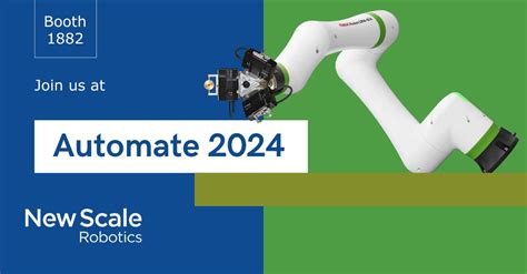 New Scale Robotics Inc On Linkedin Automate2024 Robotics Metrology