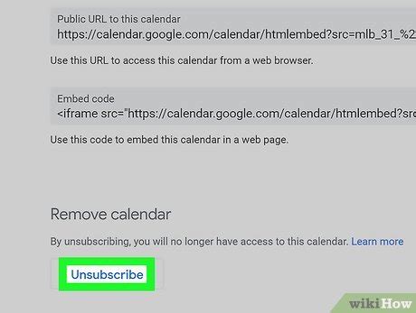 Simple Ways To Delete A Google Calendar 10 Steps With Pictures