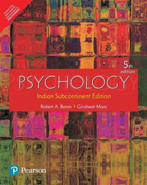Psychology Indian Subcontinent Edition 5 Edition 9789332558540 By