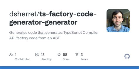 Github Dsherretts Factory Code Generator Generator Generates Code